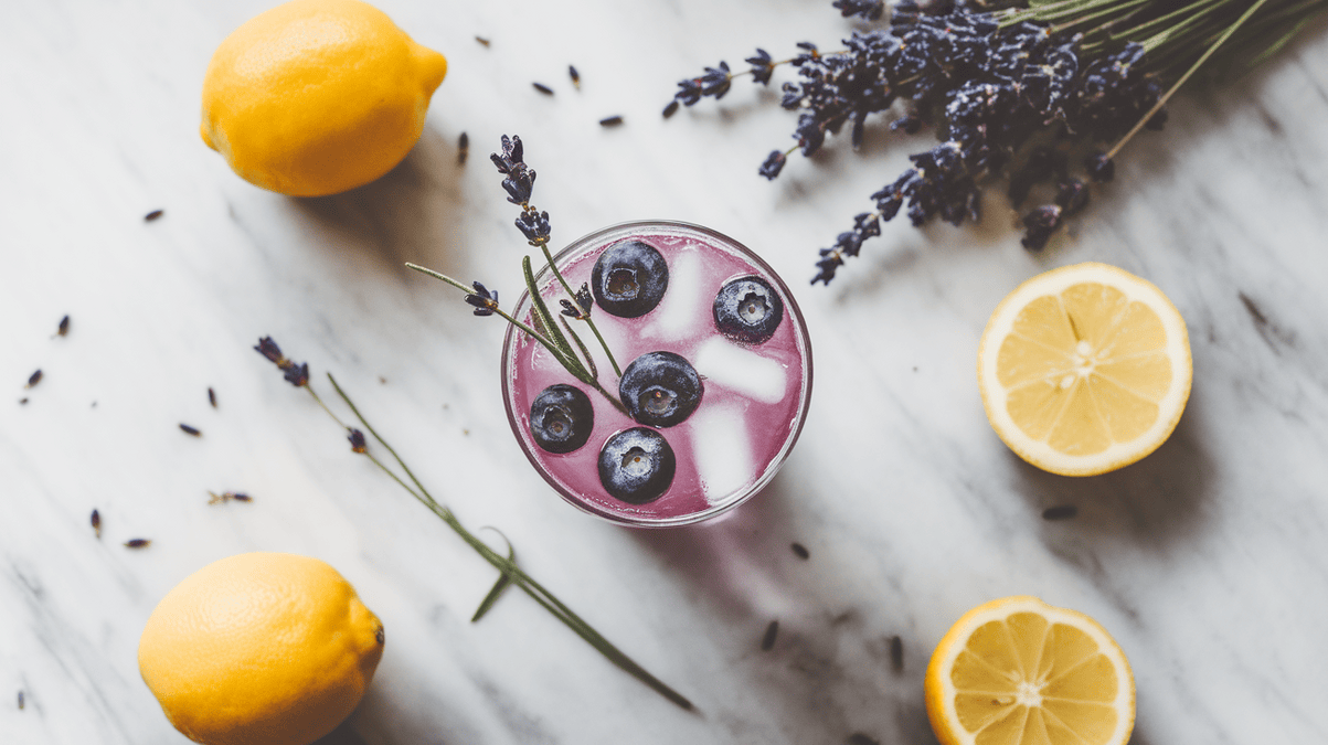 Blueberry Lavender Lemonade - Change Sparks Joy