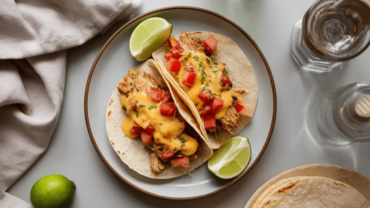 Cheesy Chicken Tacos - Change Sparks Joy