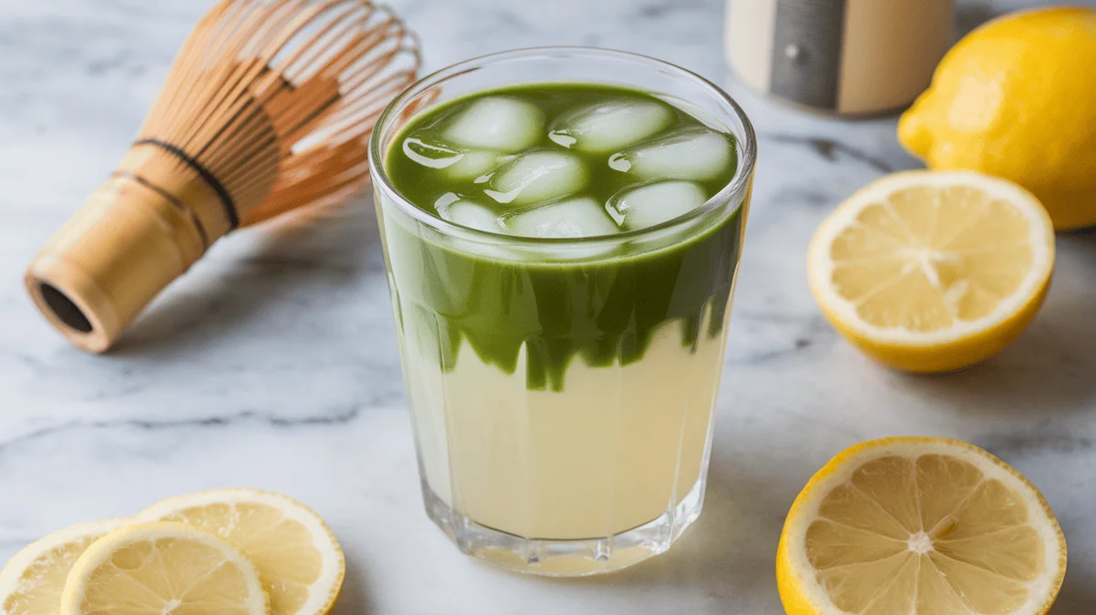 Matcha Lemonade - Change Sparks Joy